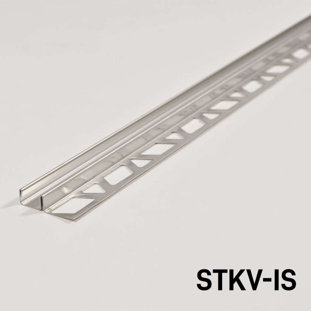 Profil inox fixare sticlă dus walk-in STKV-IS – montaj ascuns, elegant ...