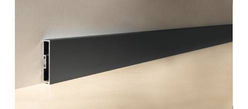 Plinta neagra minimalista Battiscopa BA400 black | Plinta | PROFILITEC ...